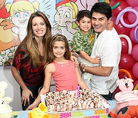 Aniversário da filha de Cesar Filho, em SP - OFuxico