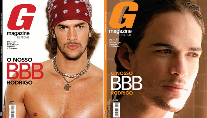 BBB11: Rodrigo volta a estampar a capa da G Magazine - OFuxico