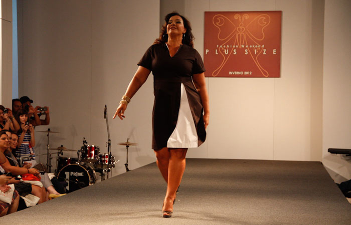 Solange Couto desfila no Fashion Weekend Plus Size em São Paulo - OFuxico