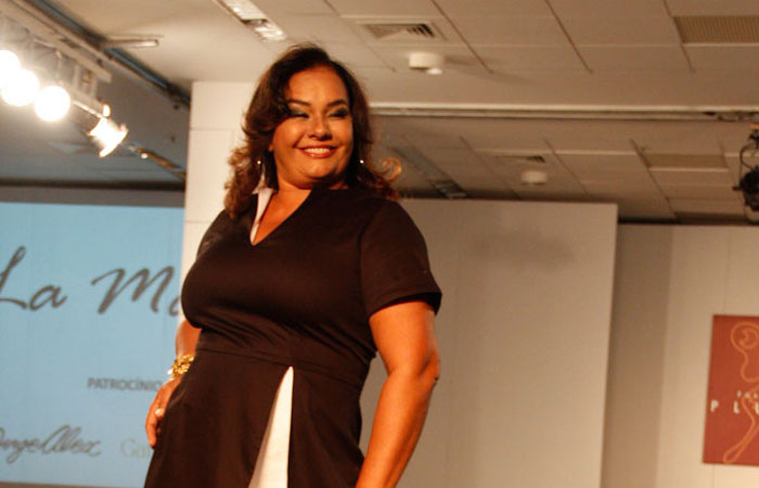 Solange Couto desfila no Fashion Weekend Plus Size em São Paulo - OFuxico