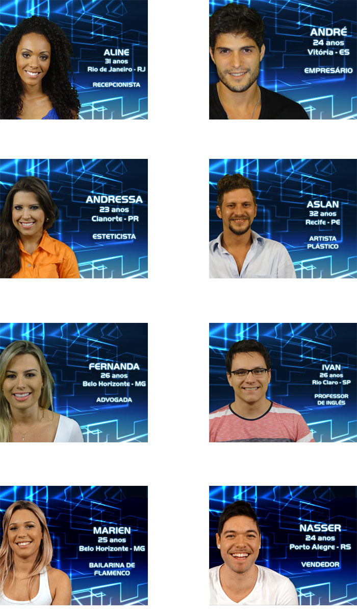Conheça oito participantes que estarão no BBB13 - OFuxico