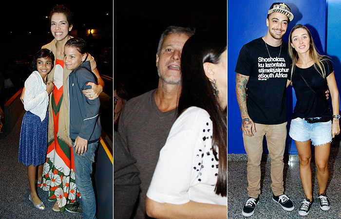 Vanessa da Mata, Marcelo Novaes e Felipe Titto curtem O Rappa no Rio ...