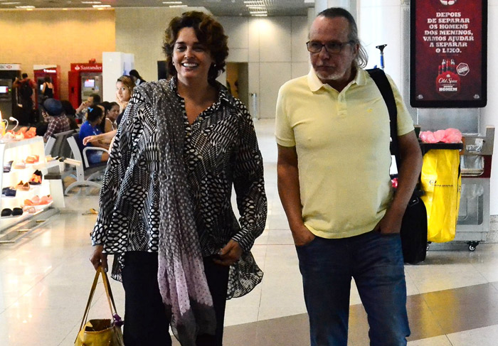 Tato Gabus Mendes e Suzy Rêgo viajam juntos - OFuxico