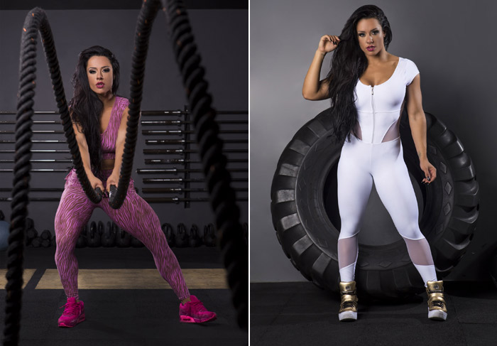 Sue Lasmar empresta seu charme para ensaio fitness - OFuxico