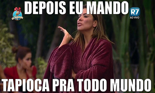 Mara Maravilha permanece e vira rainha de memes - OFuxico