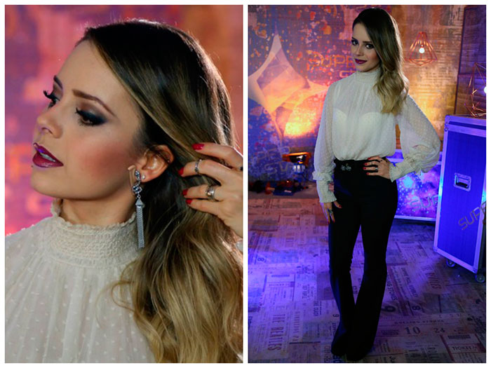 Inspire-se no look da semana de Sandy - OFuxico