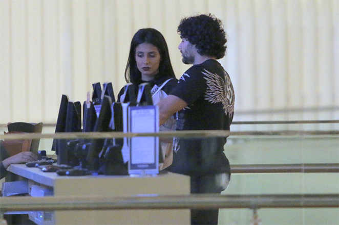 Jesus Luz e Carol Ramiro vão ao cinema no feriadão - OFuxico