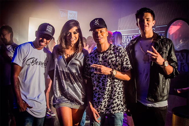 Valesca Popozuda e MC Rael gravam videoclipe - OFuxico