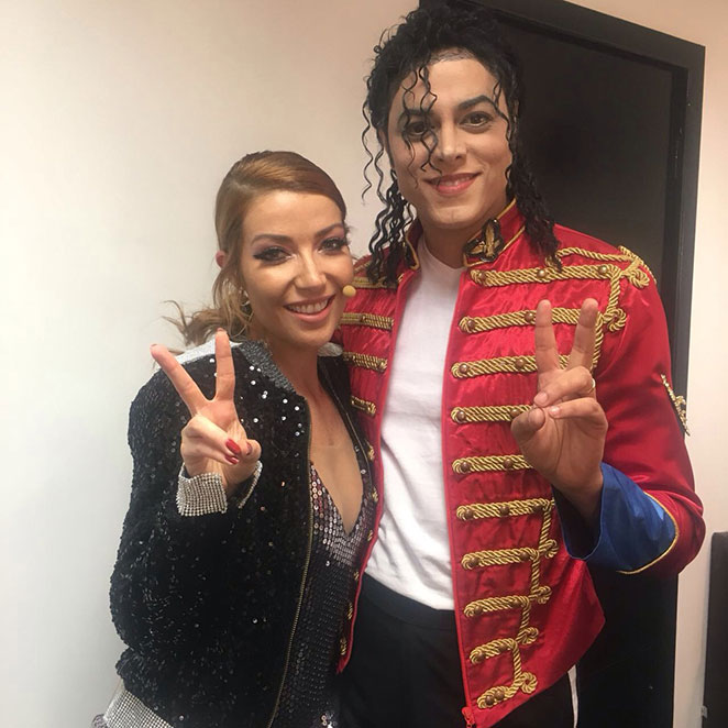 Luiza Possi e Rodrigo Teaser fazem show em homenagem a Michael Jackson - OFuxico