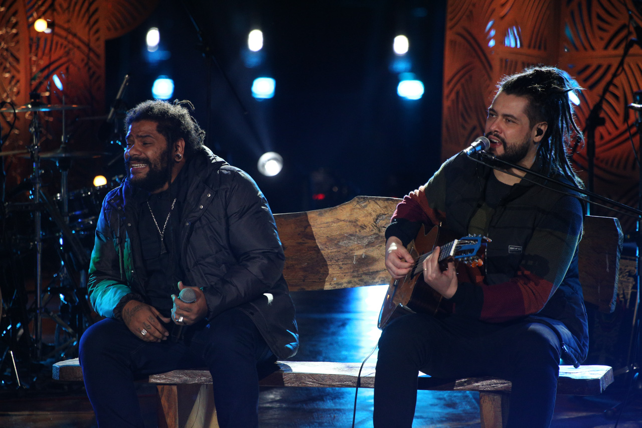 Grupo Maneva grava terceiro DVD em São Paulo - OFuxico