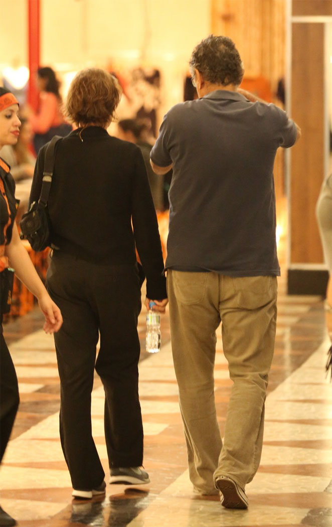 Drica Moraes e o marido curtem noite de cinema - OFuxico