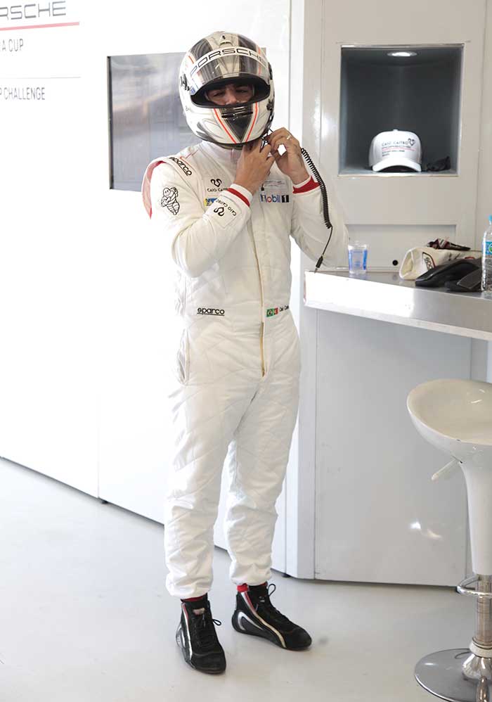 Caio Castro anuncia carreira de piloto na Porsche Cup - OFuxico