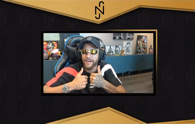 Gamer! Neymar Jr. faz live enquanto joga CS:GO - OFuxico