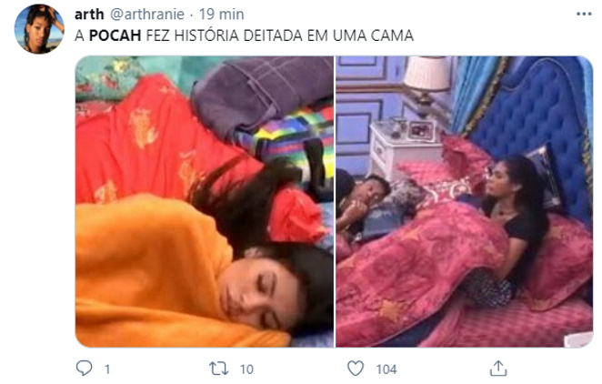 BBB21: Pocah vira meme ao dormir durante chamadas do Big Fone - OFuxico