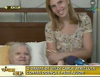 Filha pede ajuda para ex-vedete Wilza Carla - OFuxico