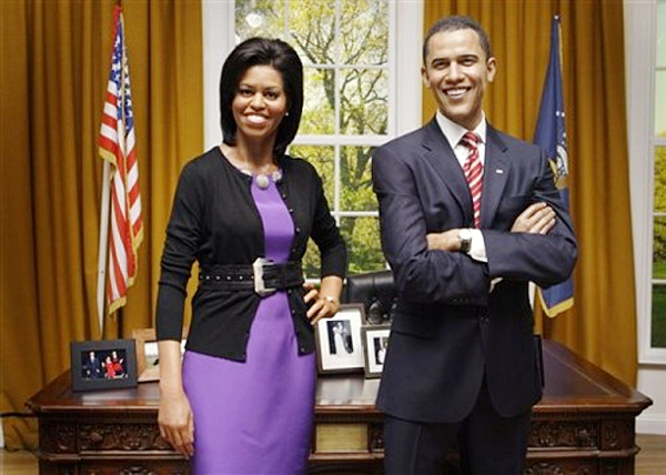 Museu de cera de Londres inaugura estátua de Michelle Obama - OFuxico