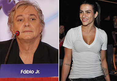 Fábio Junior diz que quer atuar com a filha Cleo - OFuxico
