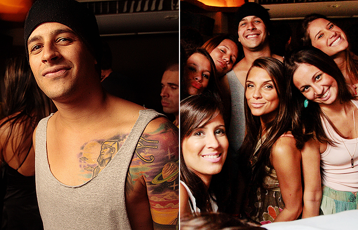 Rafinha, vencedor do BBB 8, curte noitada com belas mulheres - OFuxico