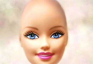 Boneca Barbie fica careca - OFuxico