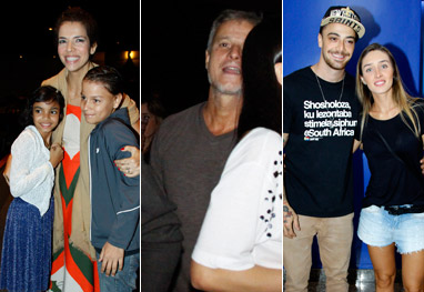 Vanessa da Mata, Marcelo Novaes e Felipe Titto curtem O Rappa no Rio ...