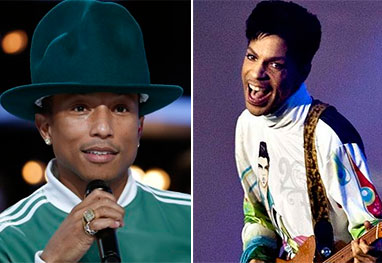 Pharrell Williams quer trabalhar com Prince - OFuxico
