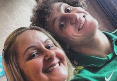 David Luiz Parents