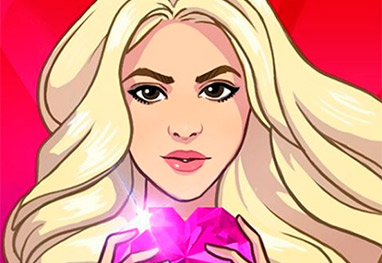 Shakira lança novo game Love Rocks - OFuxico