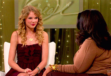 Oprah Winfrey elogia como Taylor Swift lida com a fama - OFuxico