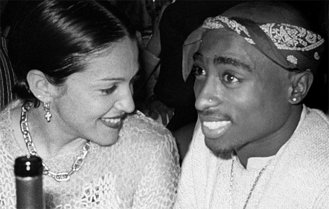 Carta de Tupac Shakur revela detalhes de romance com Madonna - OFuxico