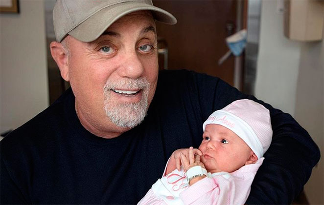 Billy Joel é pai novamente aos 68 anos - OFuxico