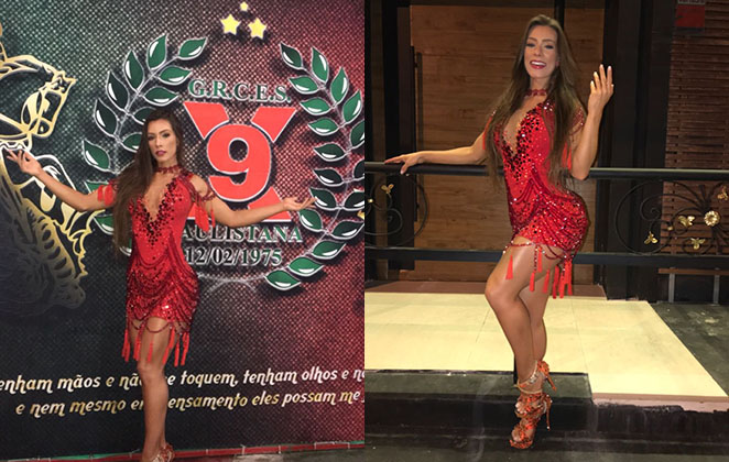 Panicat Wendy Tavares confirma que vai desfilar pela X-9 no Carnaval ...