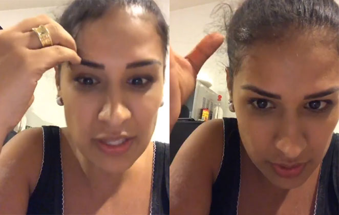 Simone em dia de limpeza pesada: 'Lavando o barraco' - OFuxico