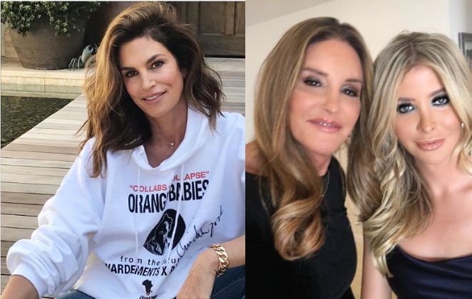 Cindy Crawford se irrita ao ser confundida com Caitlyn Jenner - OFuxico