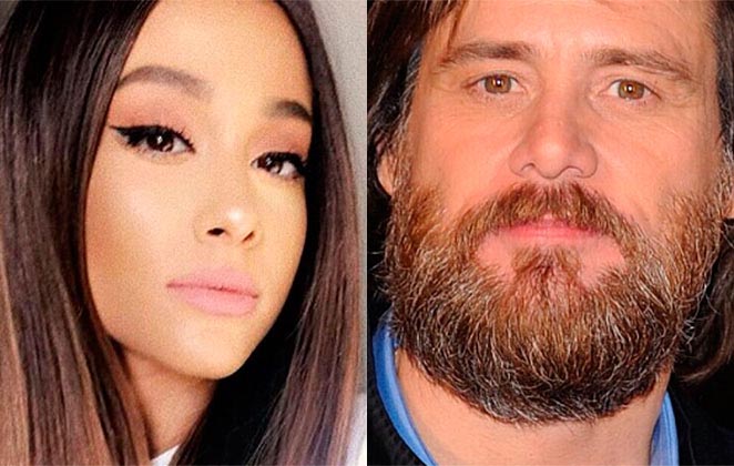 Ariana Grande faz declaração de amor à Jim Carrey - OFuxico