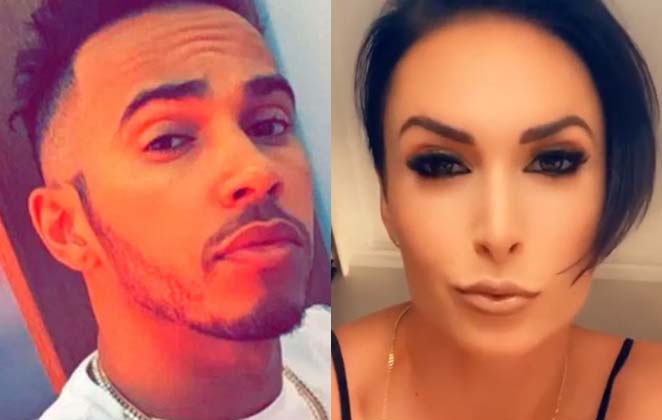 Tá rolando? Lewis Hamilton é visto circulando com influencer - OFuxico