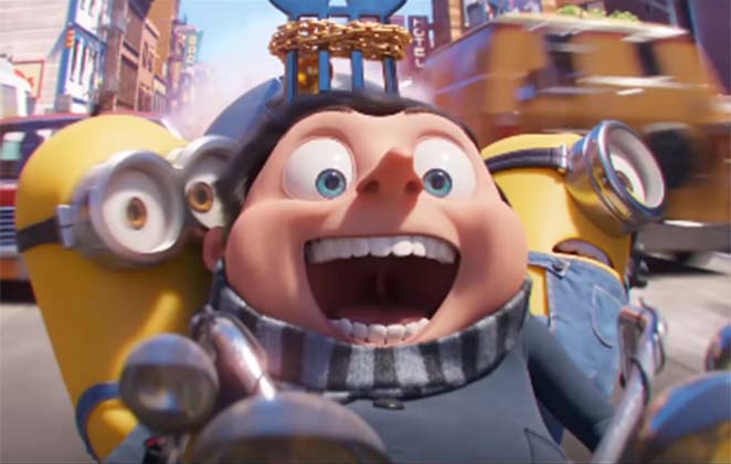 Mini-Gru rouba a cena em trailer de Minions 2: A Origem de Gru - OFuxico