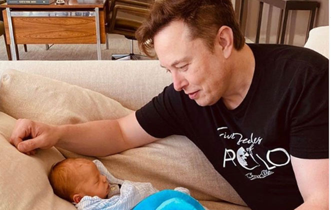 Grimes filma momento fofo entre o filho e Elon Musk - OFuxico