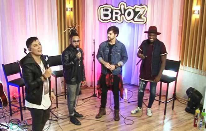 Br’oZ se reúnem em live para relembrar sucessos - OFuxico