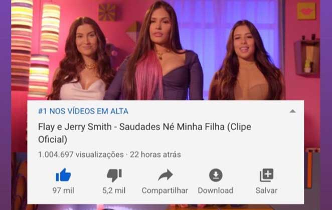 Flay bate 1 milhão de views em menos de 24 horas em clipe - OFuxico