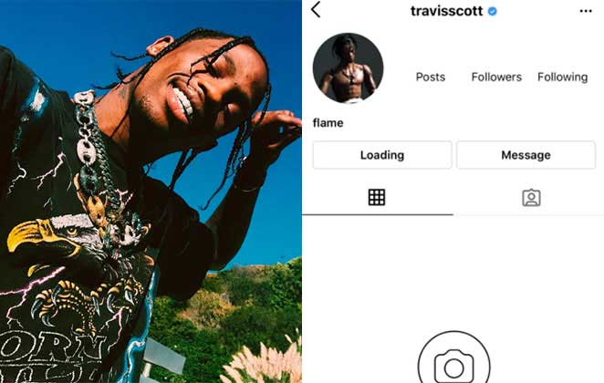 Travis Scott se irrita com fãs e elimina perfil no Instagram - OFuxico