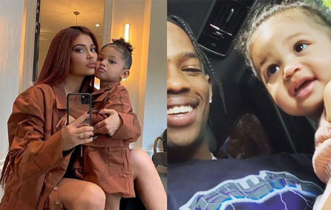 Kylie Jenner mostra presente de Travis Scott para a filha, Stormi - OFuxico