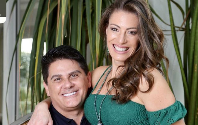 Cesar Filho aparece fazendo exercícios em vídeos de Elaine Mickely ...