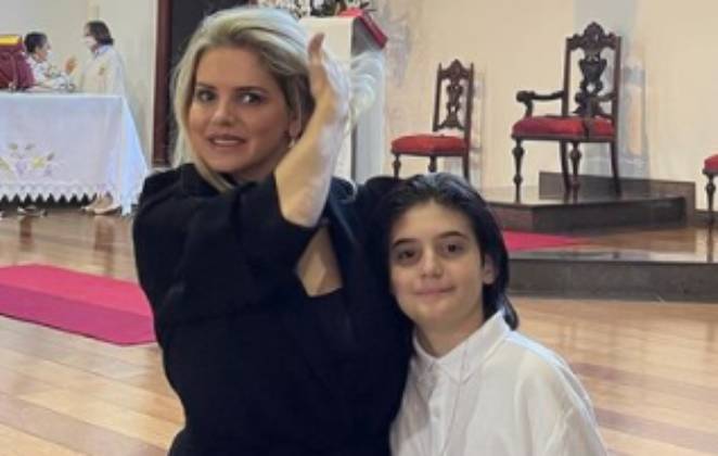 Mari Alexandre esbanja fofura com fotos do caçula de Fábio Jr - OFuxico