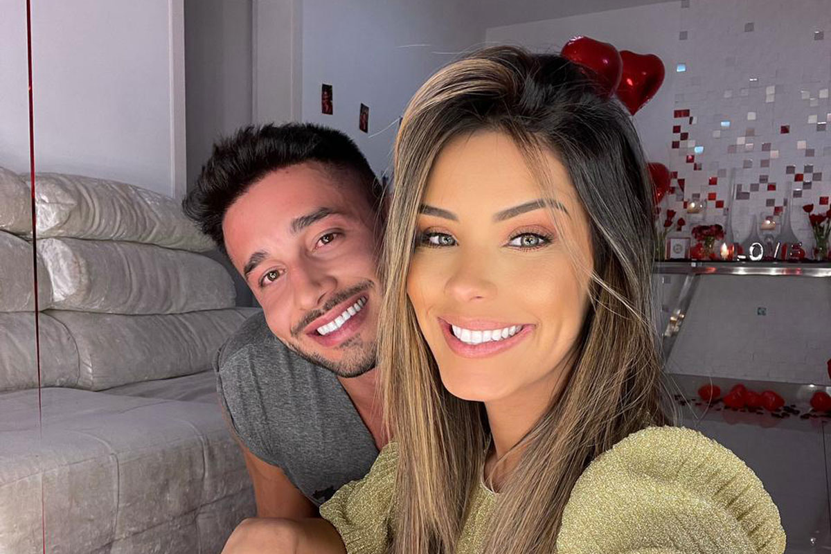 Ivy Moraes pede Fernando Borges em namoro: 'Mais feliz por ter você'
