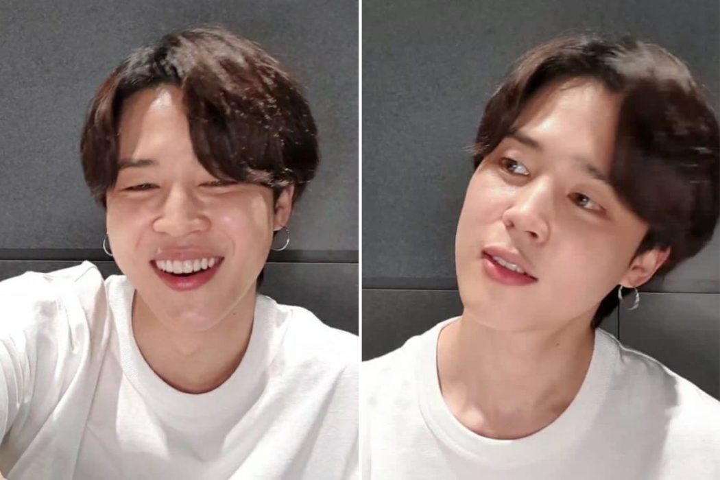 Jimin solta um "te amo" em live e deixa o ARMY brasileiro animado