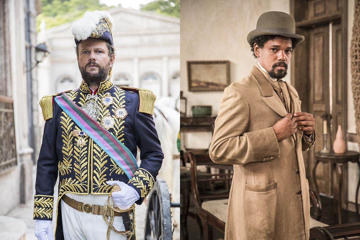 Nos Tempos do Imperador: Pedro ajuda Jorge/Samuel e contrata o rapaz