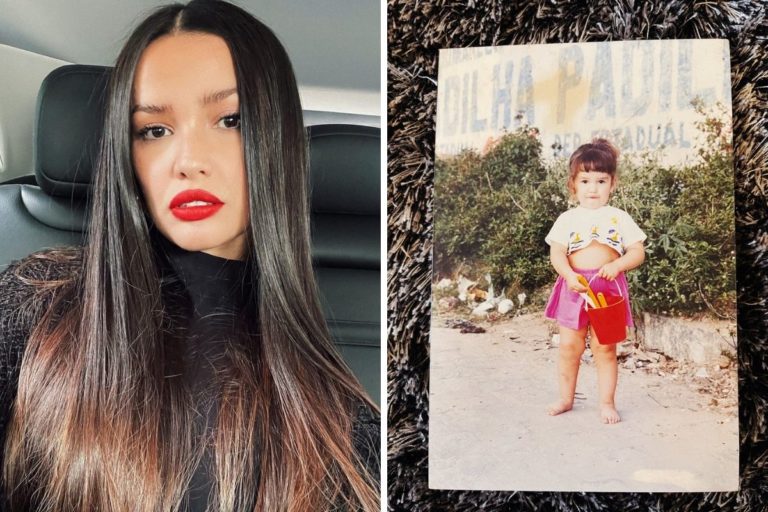Juliette abre álbum de fotos da infância no Dia das Crianças