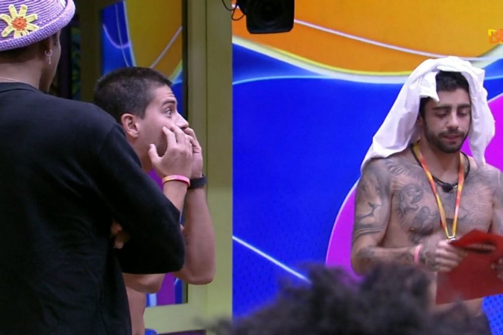 BBB22: Pedro Scooby dá show de atuação ao ler carta de Dummy