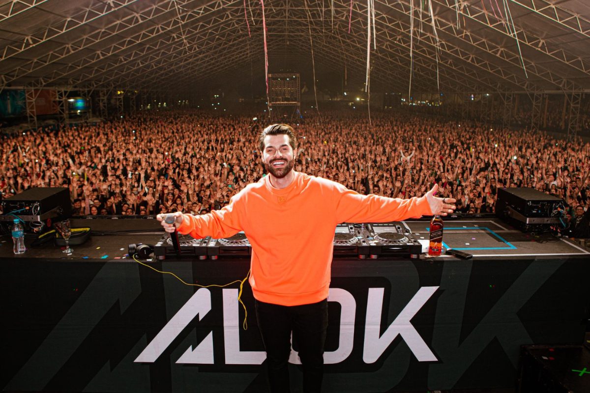 Alok faz grande 'chá revelação' durante show - OFuxico