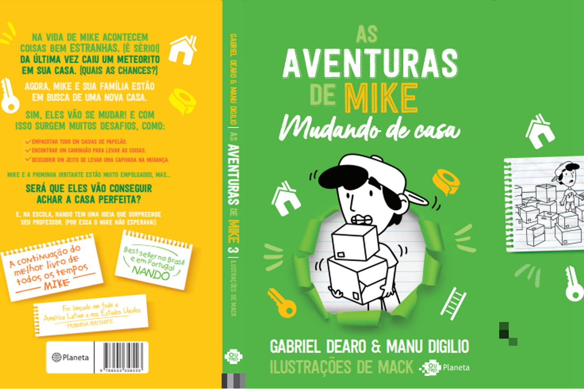 Livro ‘As Aventuras de Mike’ ganha terceiro volume - OFuxico
